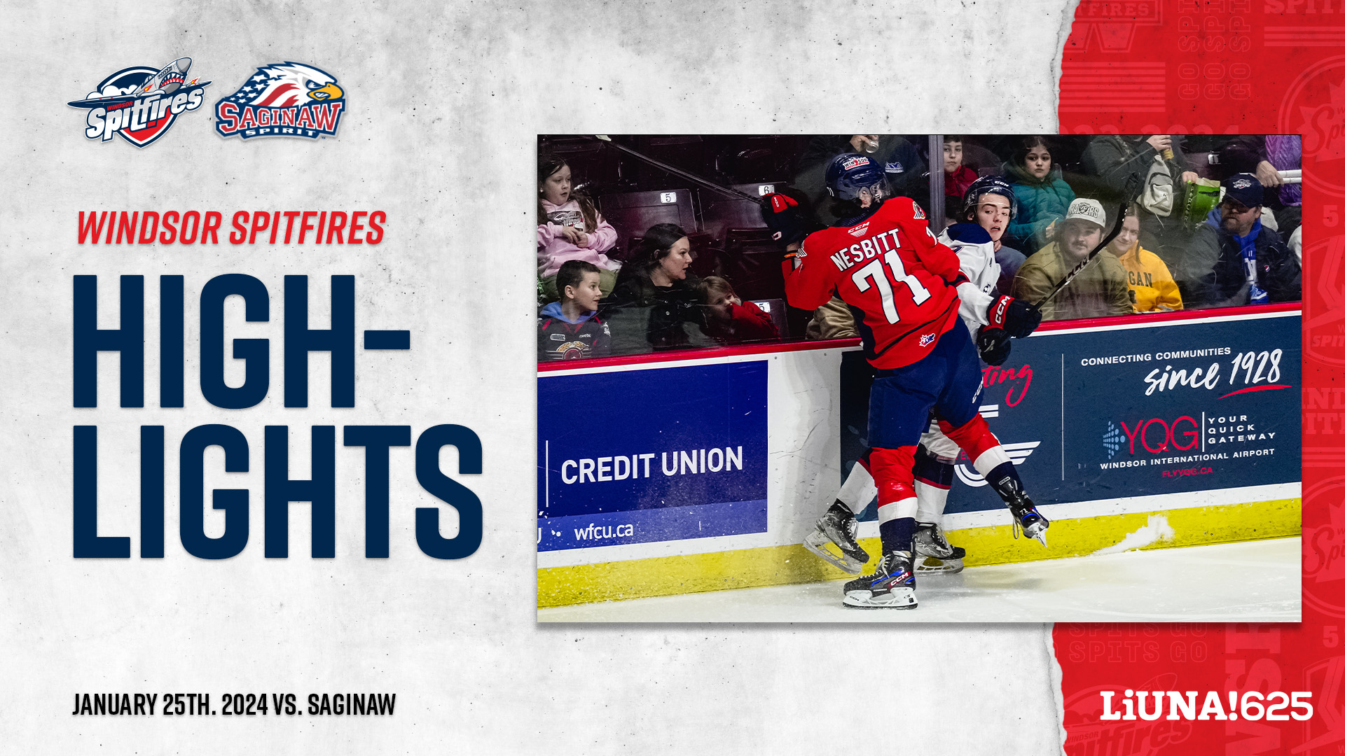 HIGHLIGHTS: SAG (5) @ WSR (4) - Windsor Spitfires