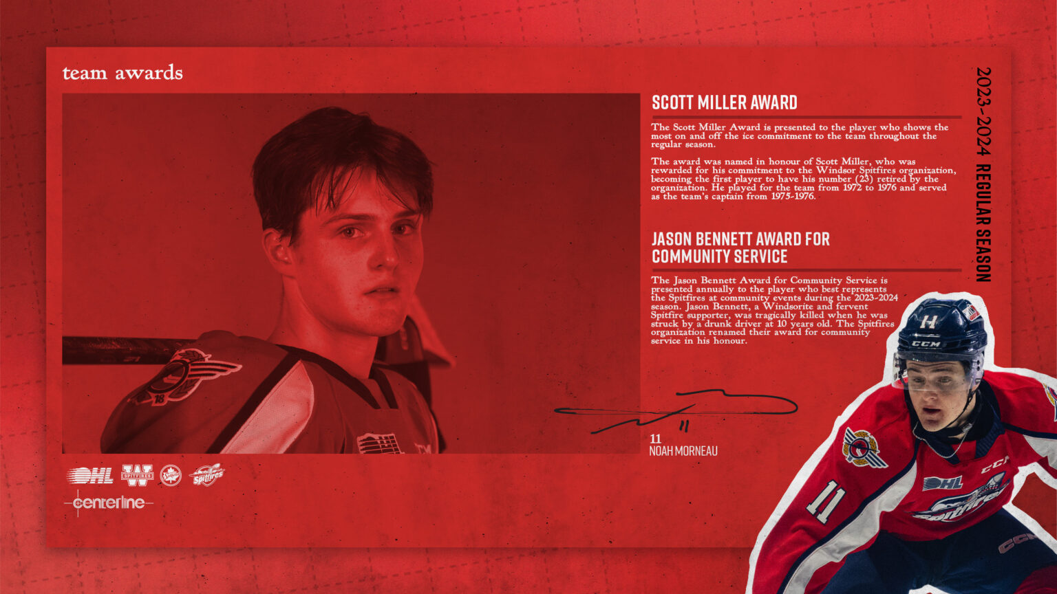 Spitfires Team Awards 2024 - Windsor Spitfires