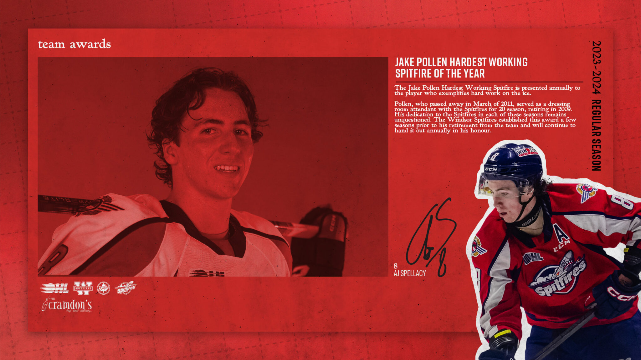 Spitfires Team Awards 2024 - Windsor Spitfires