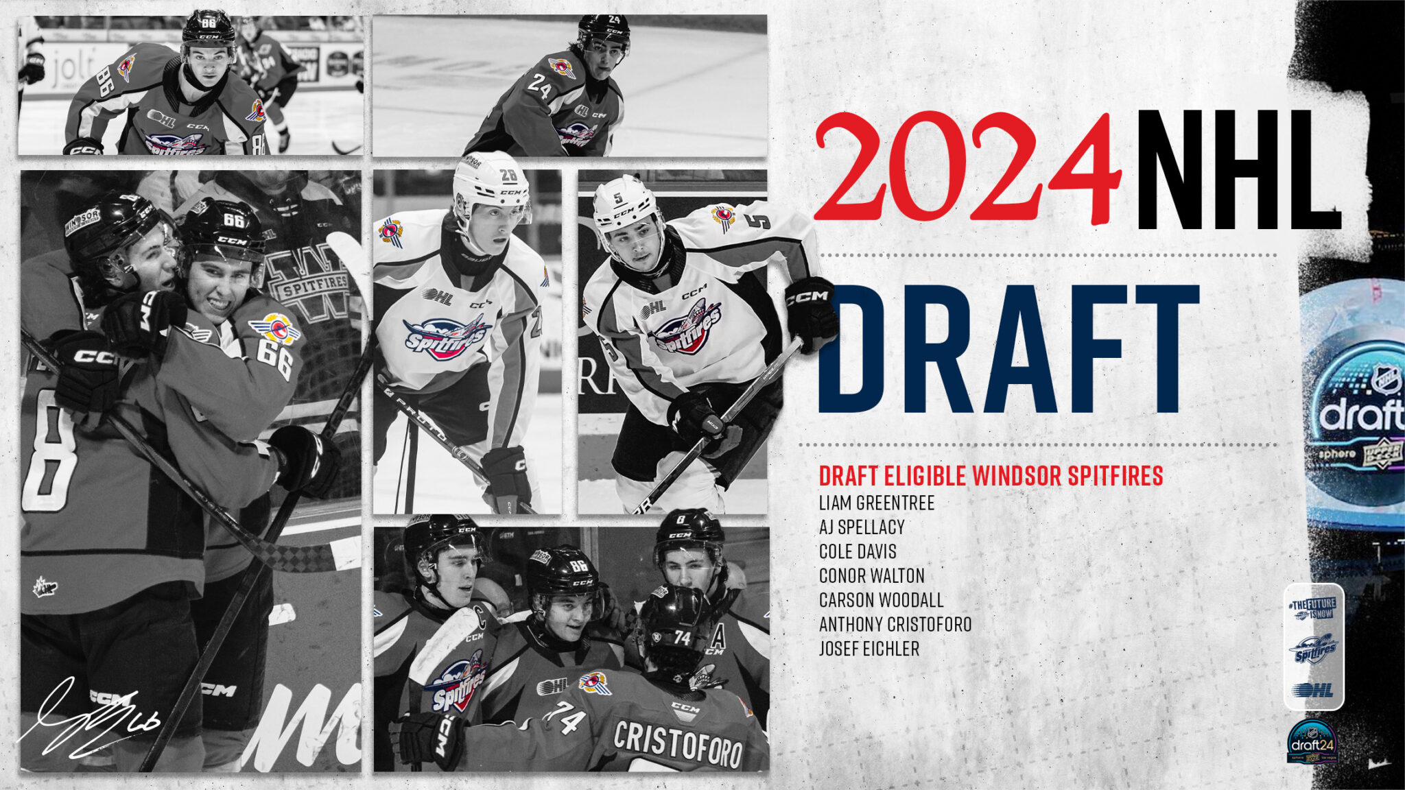 NHL Draft Prospects 2024 - Windsor Spitfires
