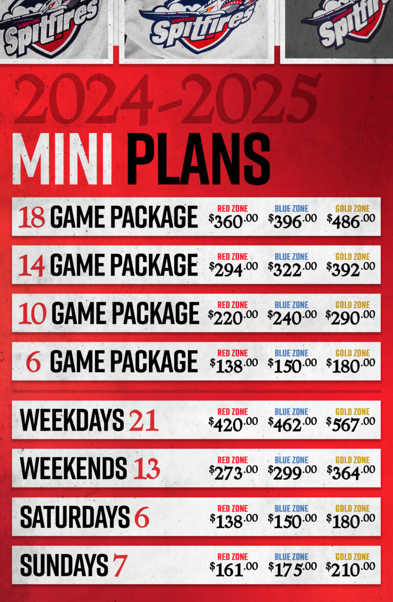 Mini Plans - Windsor Spitfires