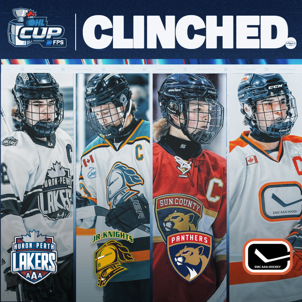 ALLIANCE spots secured for OHL Cup - Ontario Hockey League
